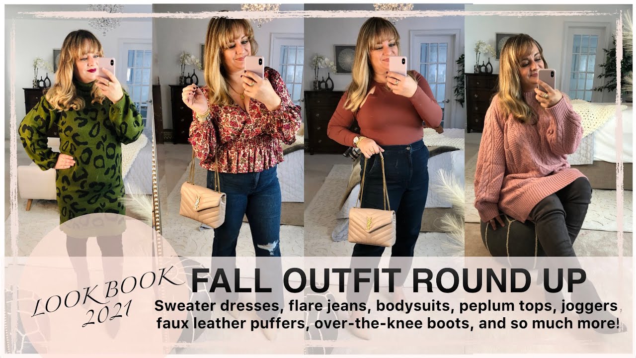 LOOK BOOK | FALL 2021 OUTFIT ROUND UP - YouTube