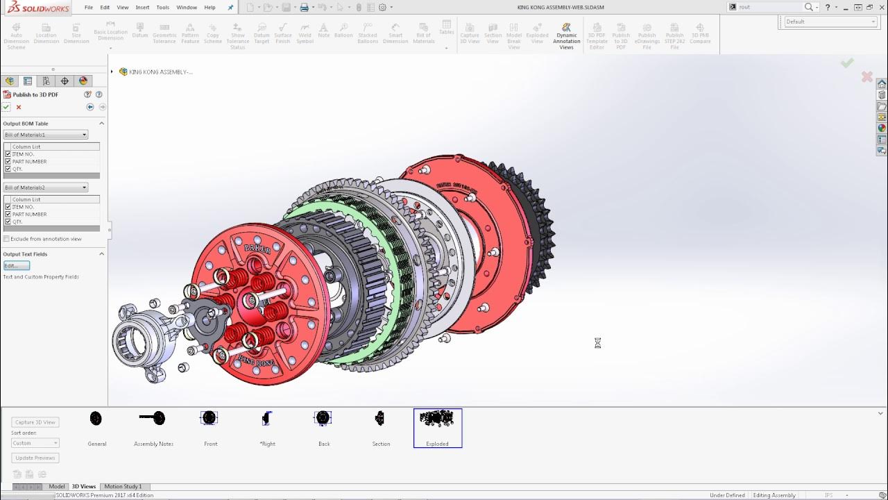SOLIDWORKS MBD How-To video tutorials part 4 - YouTube