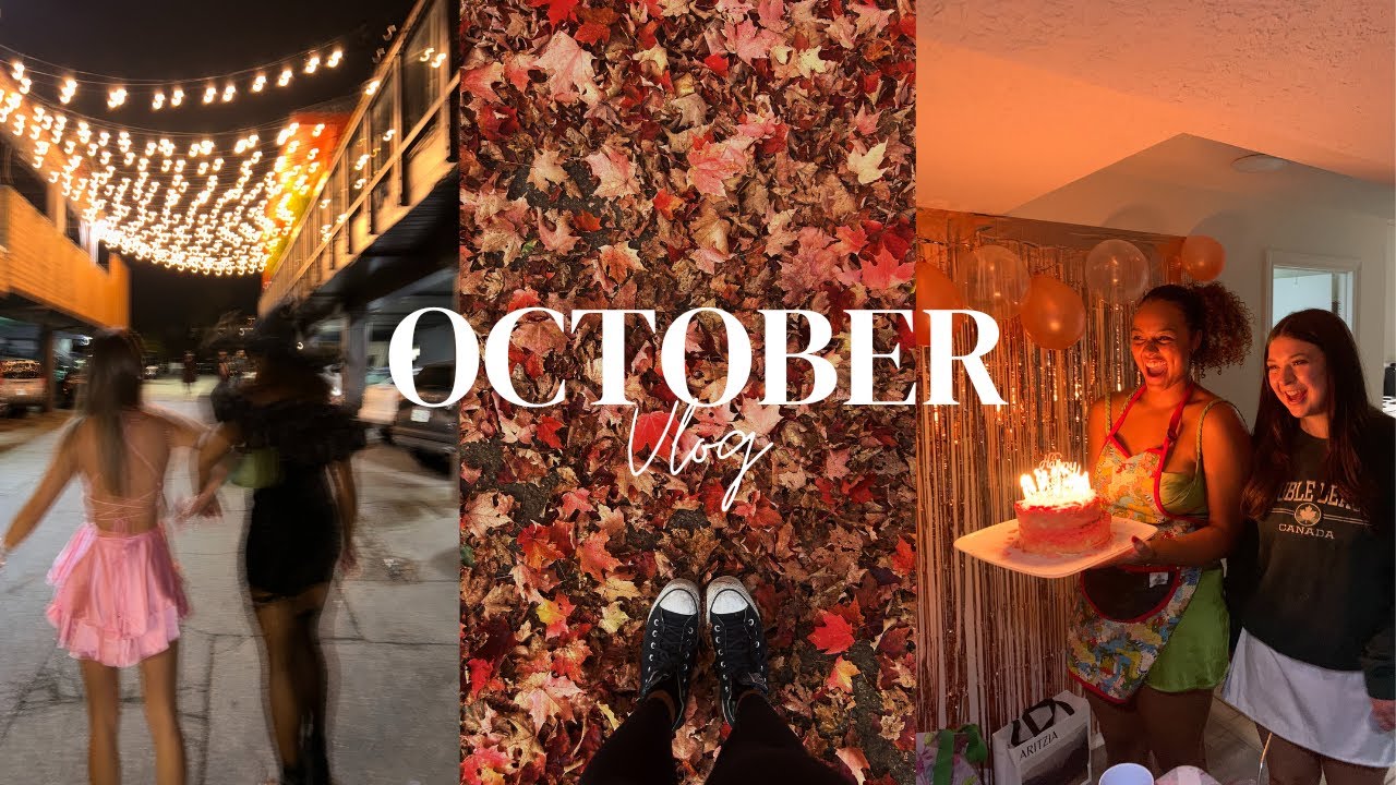 October vlog - YouTube