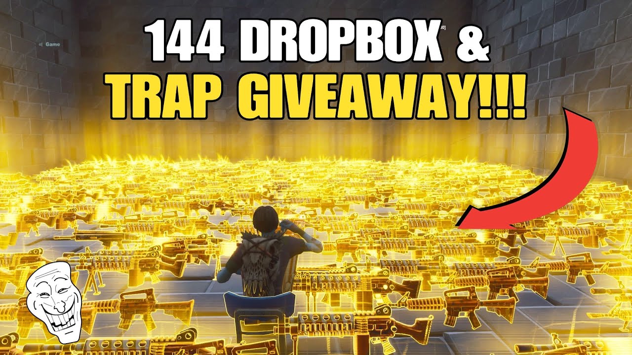 *Live* New Fortnite Save The World 144 DropBox And Trap Giveaway # ...