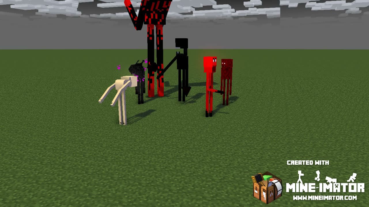 scp 096 vs aml 1622 vs enderman vs aml 7000 vs aml 096 vs aml 666 - YouTube