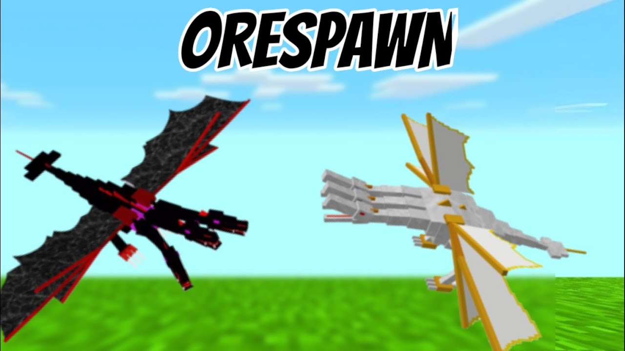 ORESPAWN IN MCPE (orespawn addon) - YouTube