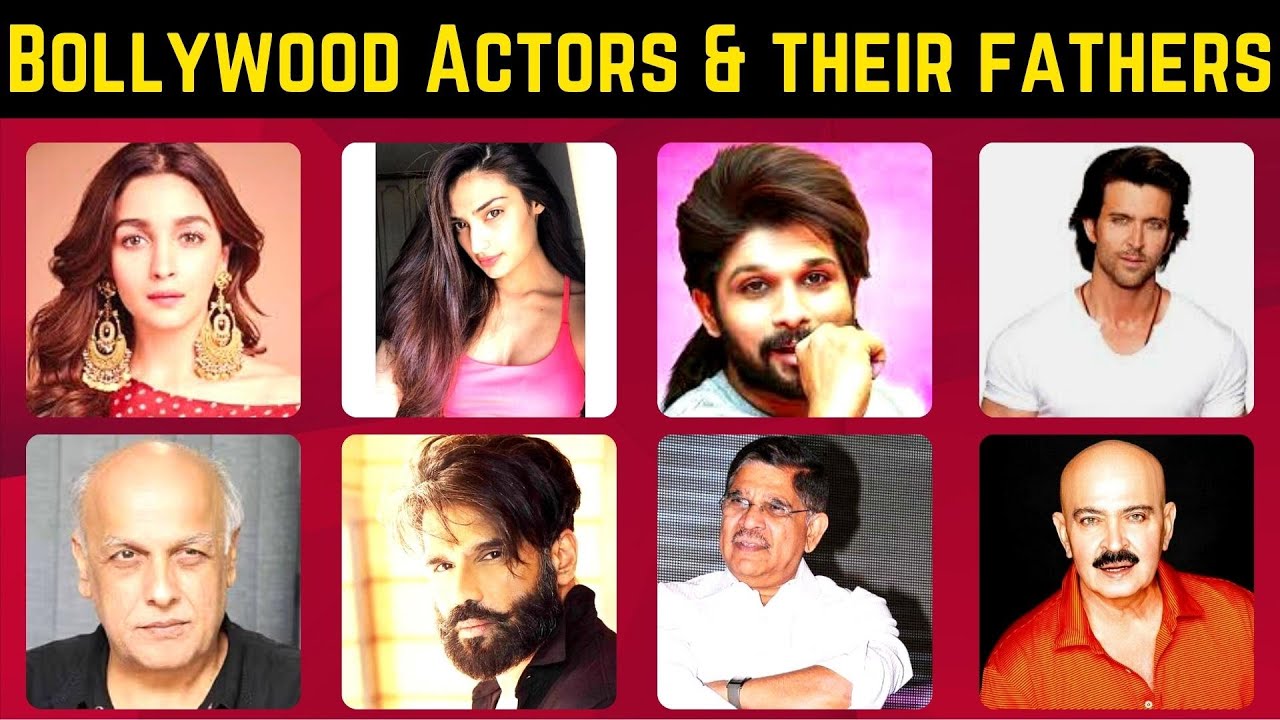 Real Life Father Of Bollywood Actors | Comparison Video - YouTube