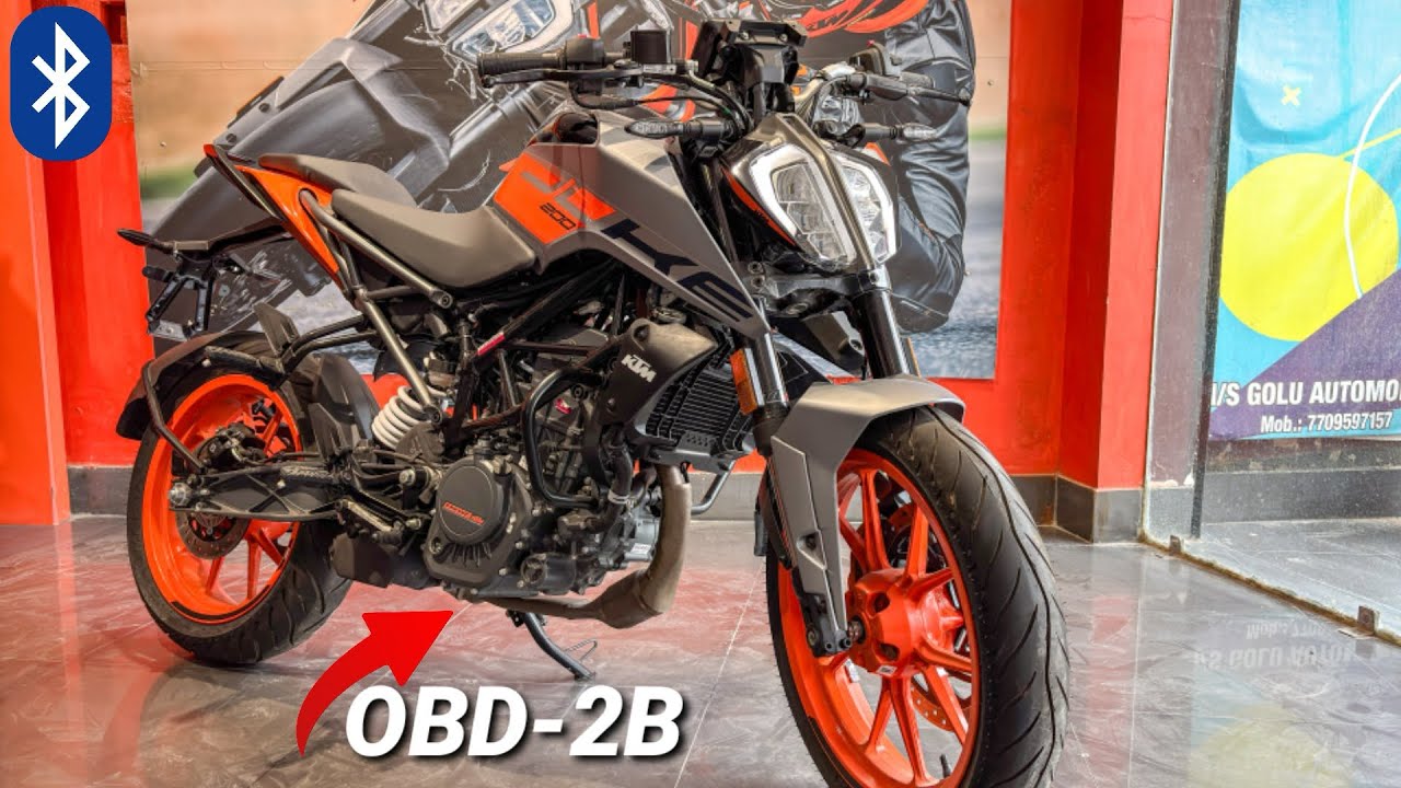 2025 KTM Duke 200 OBD-2B TFT Display Review - 3 New Updates| Price ...