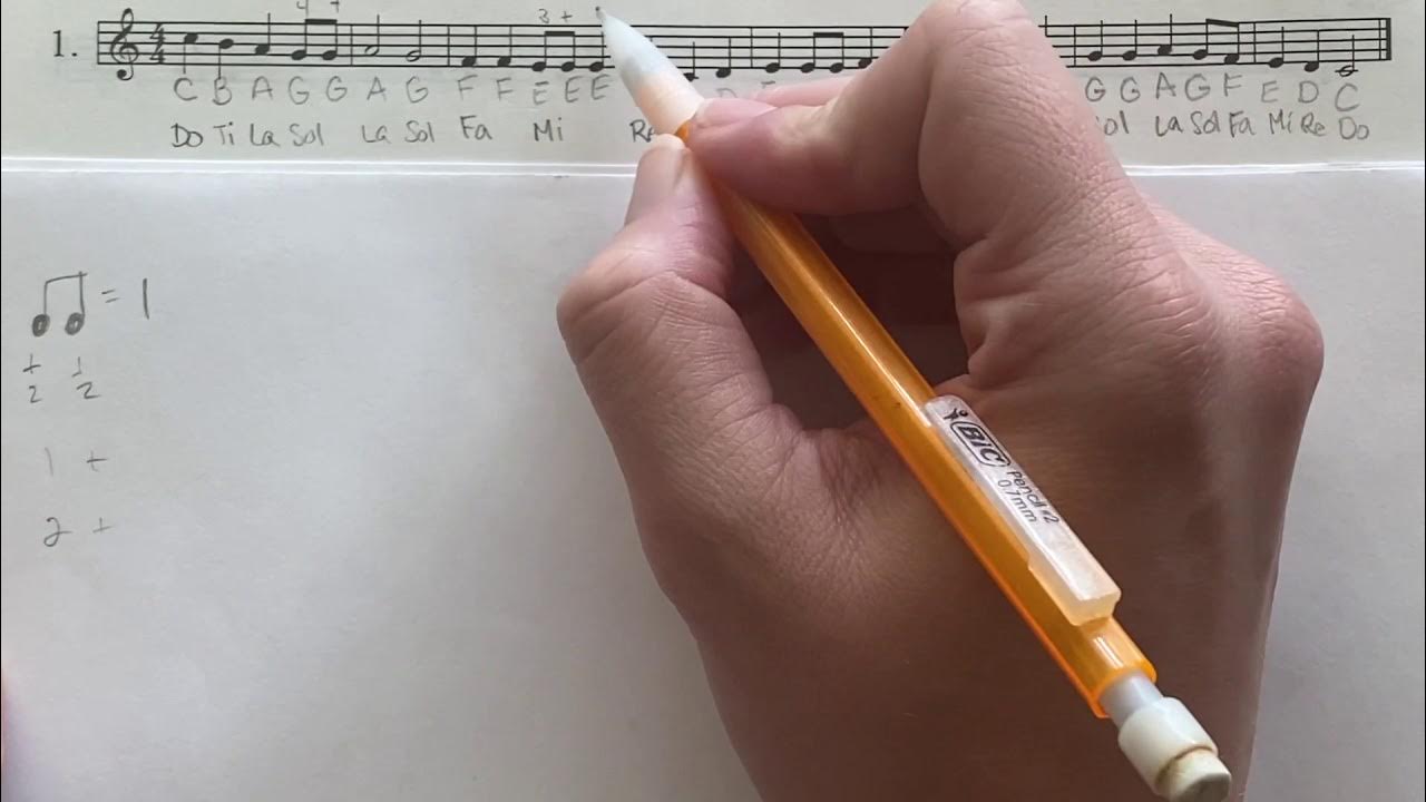Sight Singing Using Solfege - Eighth Notes - Exercise 1 & 2 - YouTube