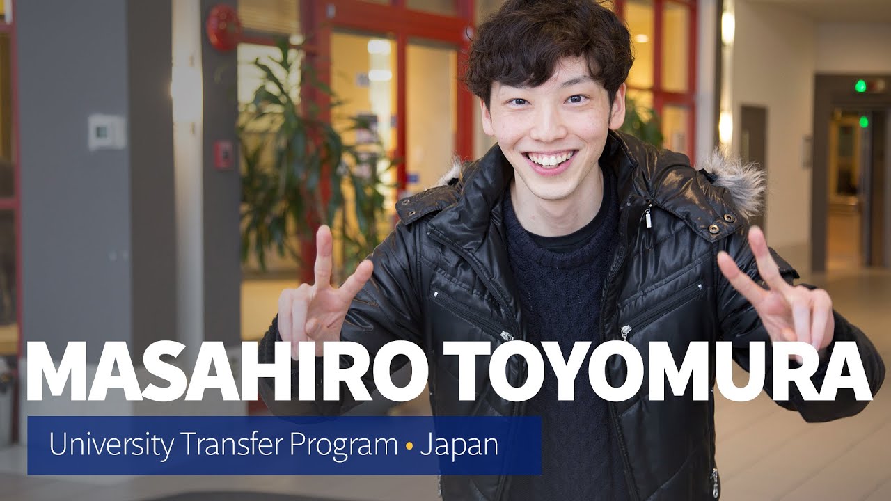 Masahiro Toyomura (Japan) - University Transfer Program - YouTube