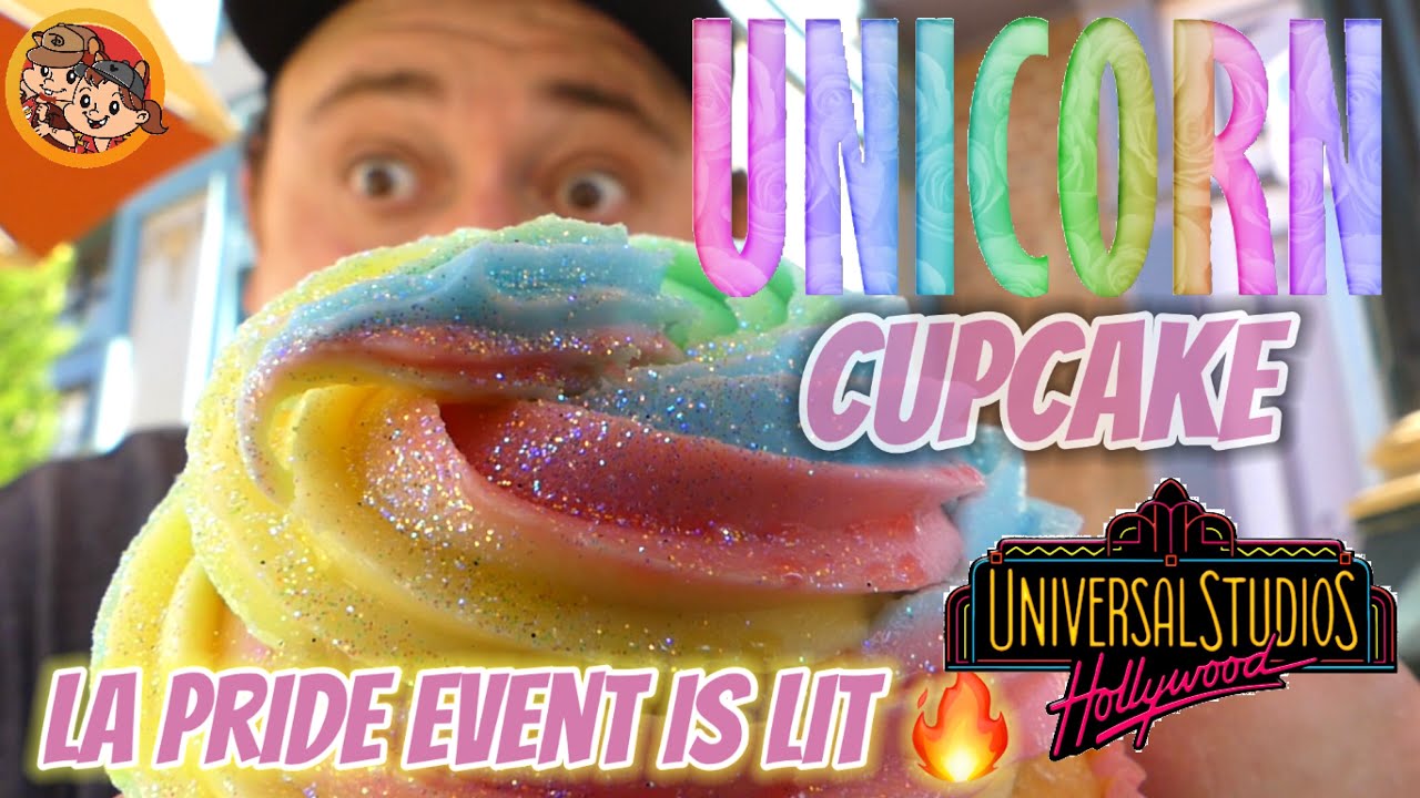 Unicorn Cupcake and Minion Ramen at Universal Studio’s Hollywood - YouTube