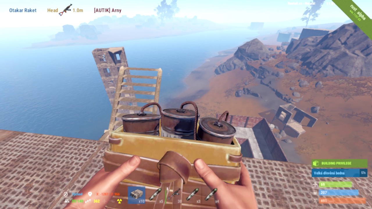 Rust raid Rusted cz - YouTube