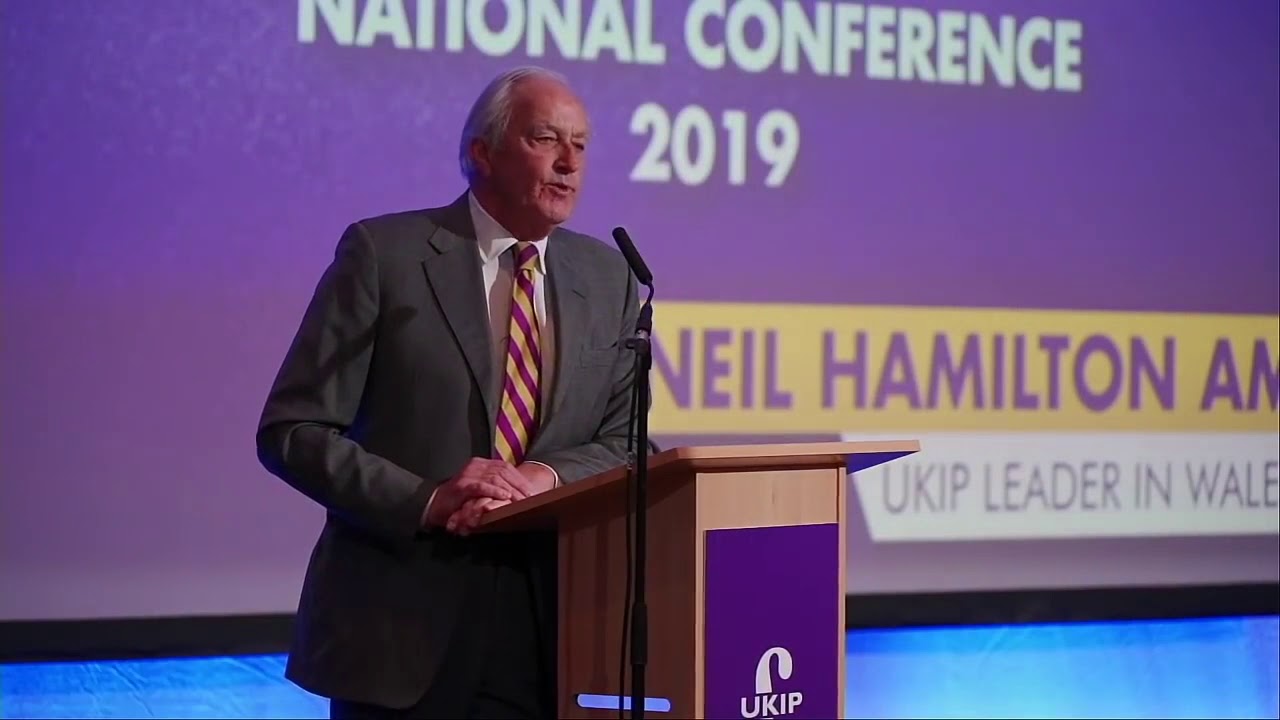 Neil Hamilton Speech at UKIP conference 2019 - YouTube