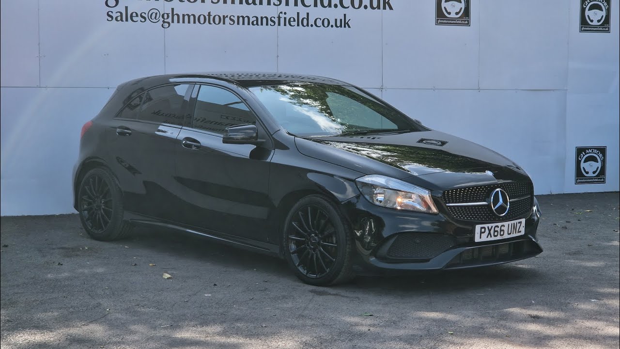 MERCEDES BENZ A CLASS 2.1 A200D AMG LINE PX66UNZ - YouTube