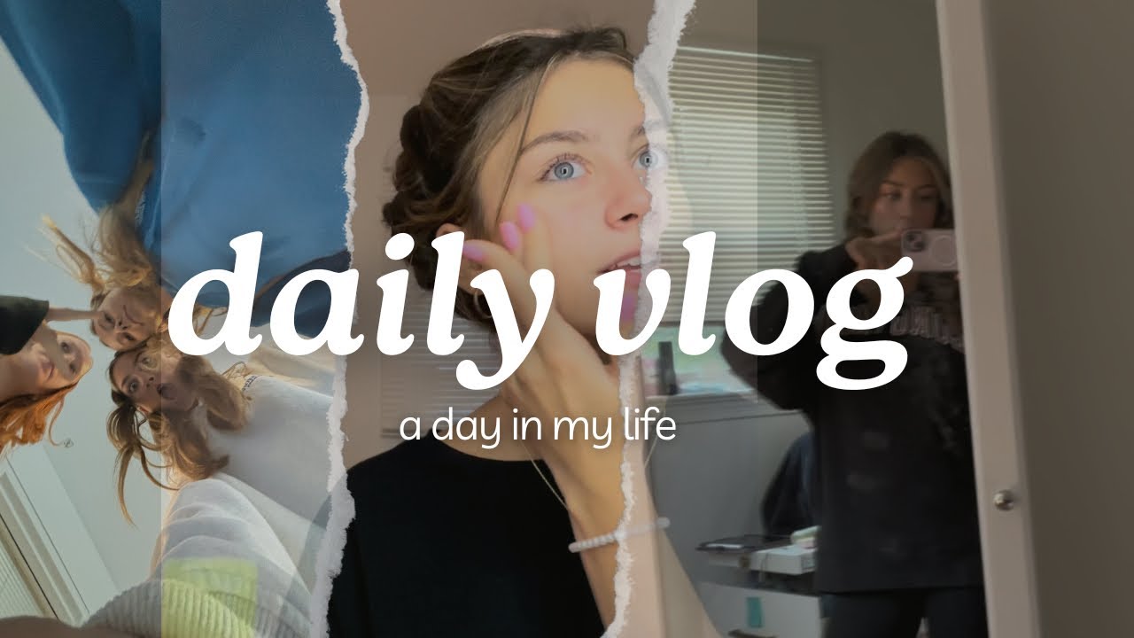 DAY IN MY LIFE (school+cheer+friends) - YouTube