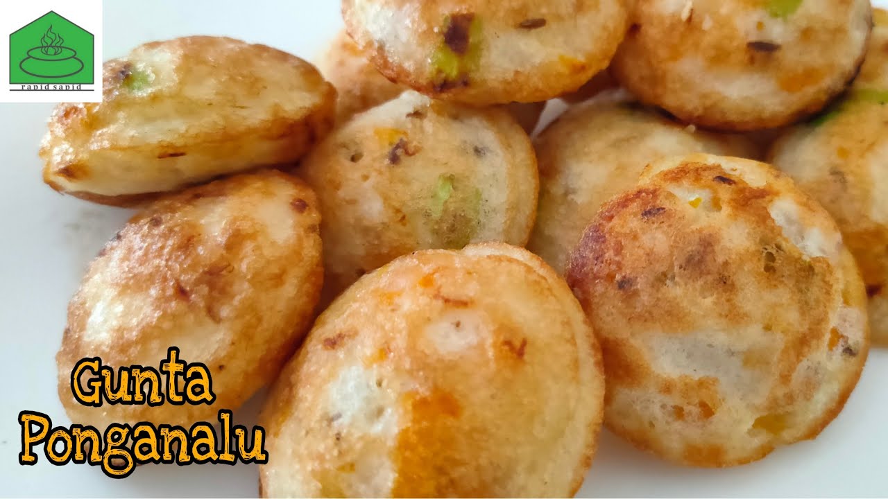 Gunta Ponganalu || Gunta Punugulu || Instant recipe with Dosa Batter ...