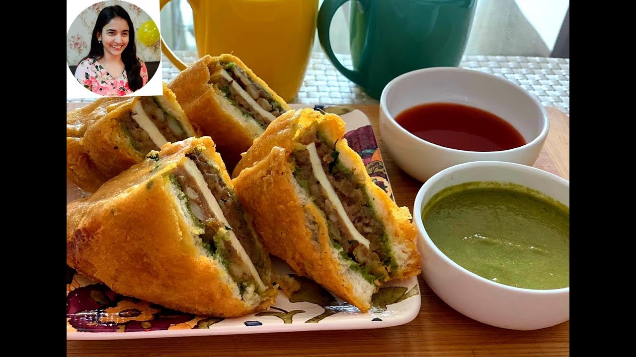 PANEER BREAD PAKODA//पनीर ब्रेड पकोड़ा//BREAD PAKODA//TEA TIME SNACKS ...