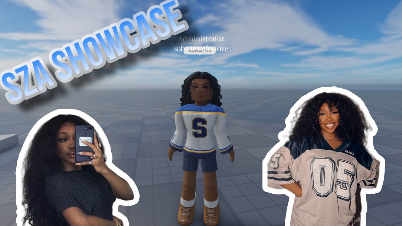 SZA SHOWCASE | CELEBRITY ARENA | ROBLOX - YouTube