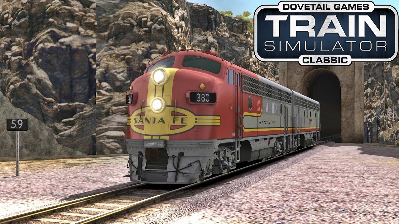 Train Simulator classic F7 Santa Fe Sound Mod - YouTube