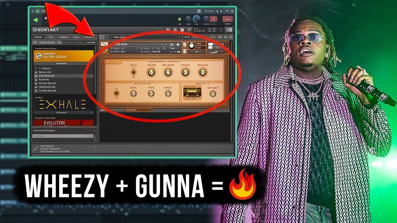 How Wheezy Makes Beats For Gunna (Lil Baby , Lil Keed) | FL STUDIO 20 Tutorial - YouTube