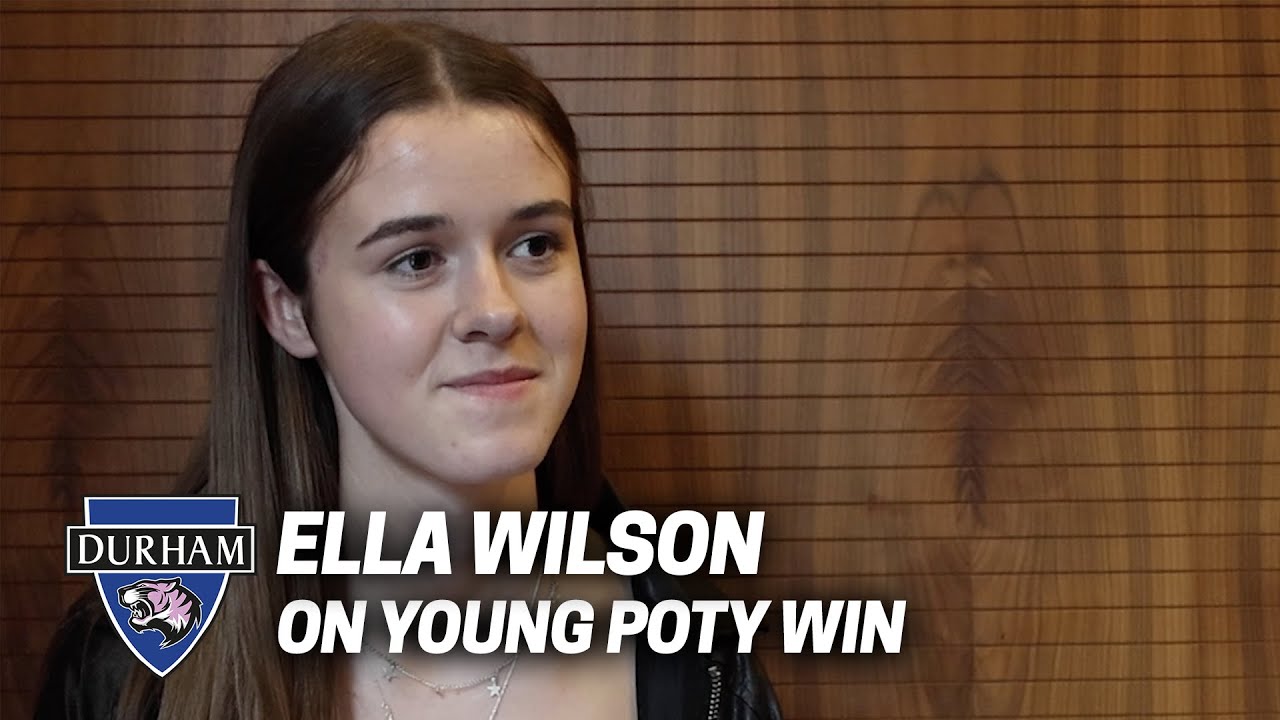 Player Interview | Ella Wilson after Young Player of the Year win - YouTube