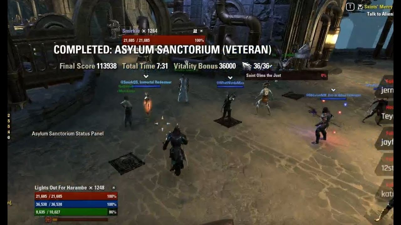 vAS Hard Mode (Magplar DPS) - 113,938 - 7:31 | The Elder Scrolls Online ...