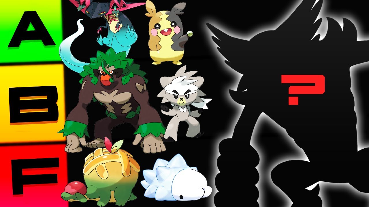 A surprisingly good generation | Gen 8 Design Tier List - YouTube