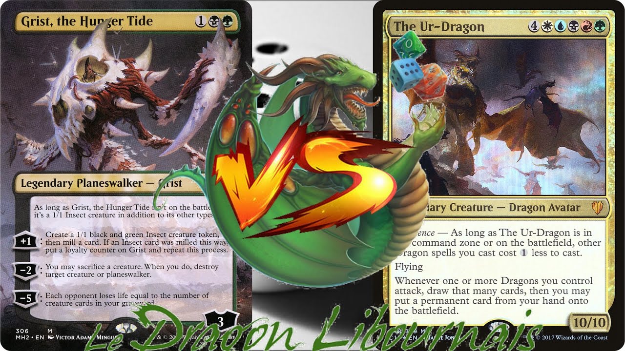 Grist (Alexis Rigolet) VS Ur Dragon (Quentin Théodore) - MTG EDH Duel ...