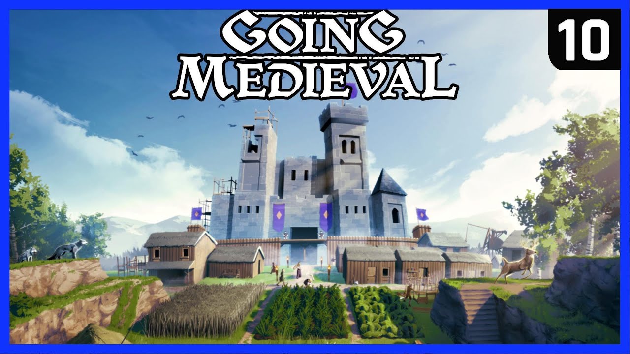 A TIDY, ORGANIZED and EFFICIENT CASTLE! GOING MEDIEVAL Ep 10 - YouTube
