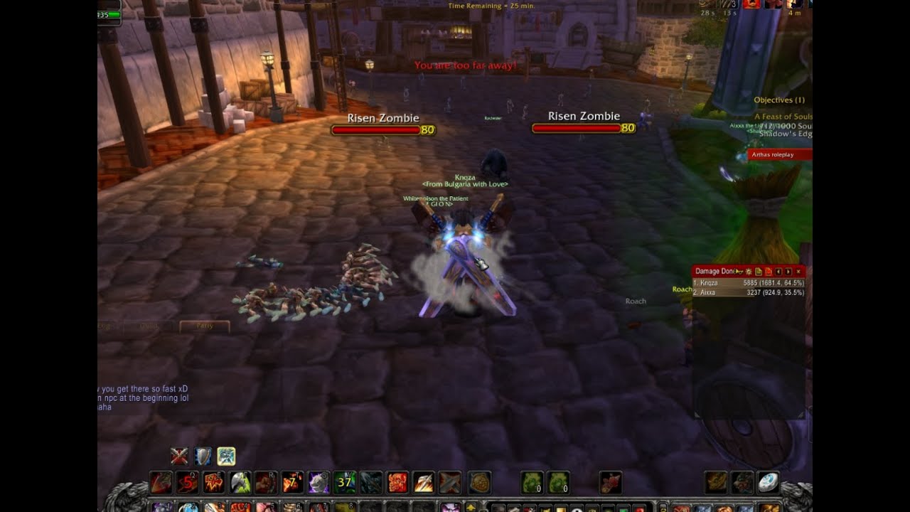 Warmane RDF HC Fury Warrior - Test My New PC - YouTube