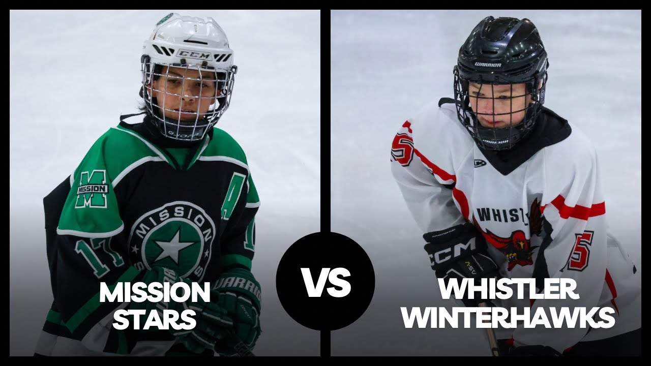 Monday Night Madness #12 - Mission Stars vs Whistler Winterhawks - YouTube