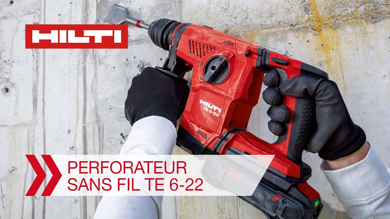 Comment configurer et utiliser le perforateur sans fil Nuron TE 6-22 ...