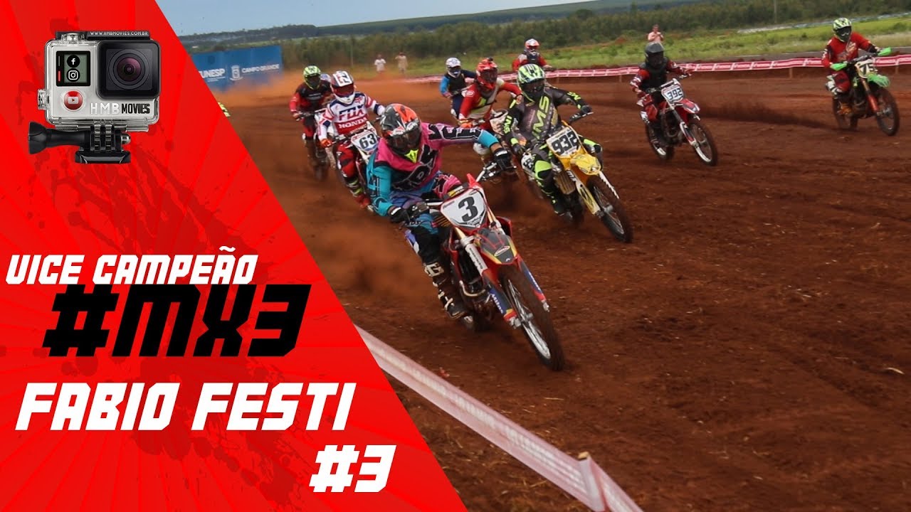 Fabio Festi #3: Vice campeão Brasileiro de Motocross 2017 - YouTube