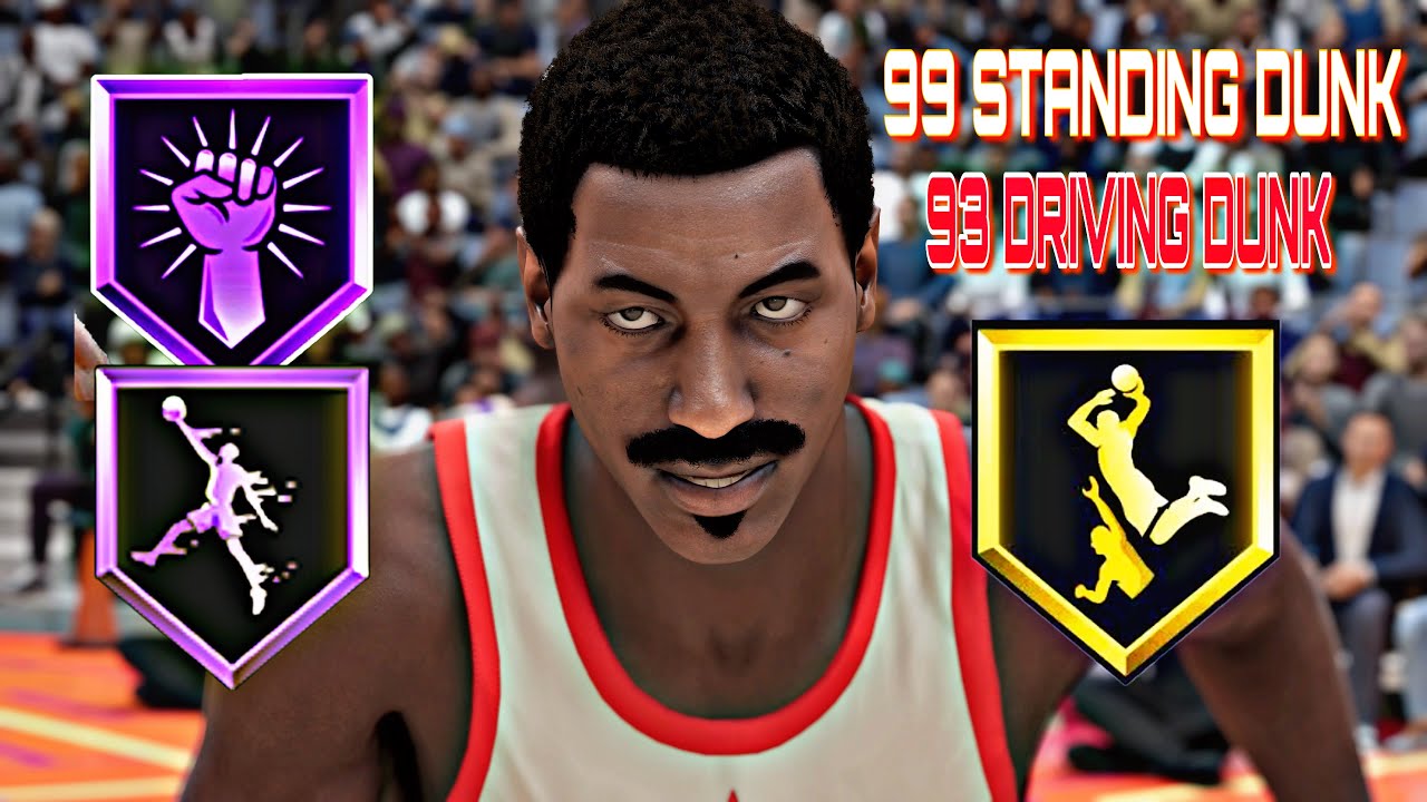 7'0 Build with 99 STANDING DUNK and 93 DRIVING DUNK plus SHOOTING is a ...