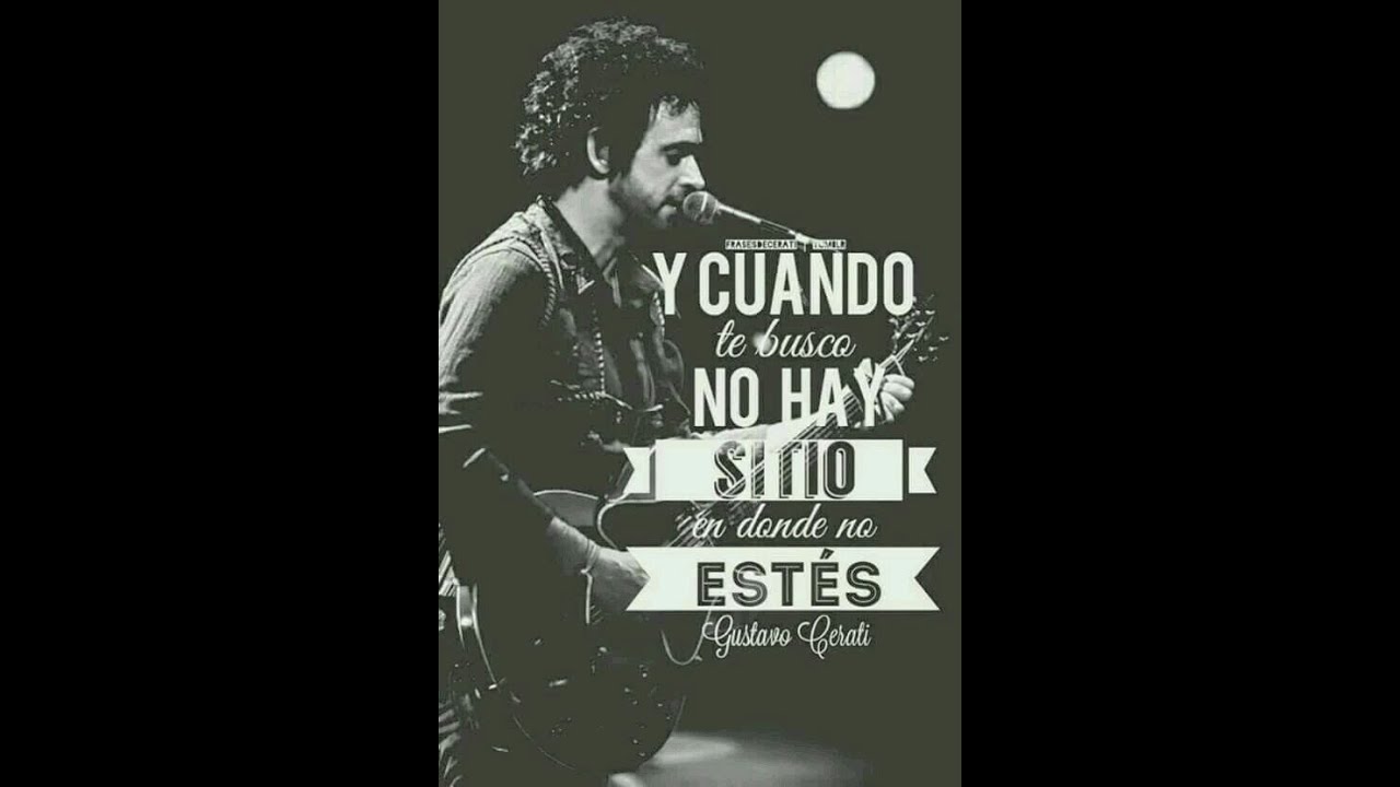 Gustavo Cerati | Cactus | En vivo en Monterrey - YouTube