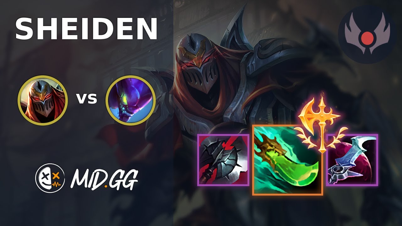 MID.GG: [ Sheiden ] Zed JUNGLE vs Kha'Zix | NA GRANDMASTER | LOL Season ...