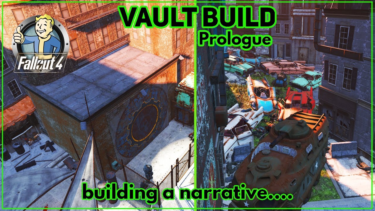 FALLOUT 4: VAULT BUILD - Prologue #fallout4 - YouTube