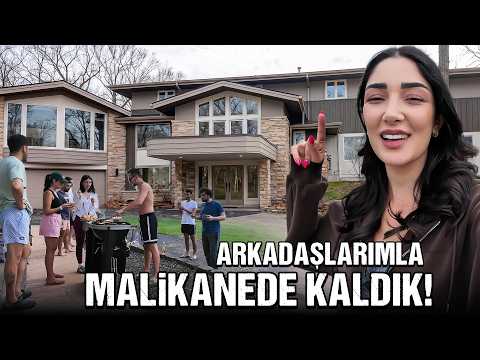 Amerika'da Ardadaşlarımla Çok Güzel Bir Malikanede Tatil Yaptık! - Haftalık Vlog