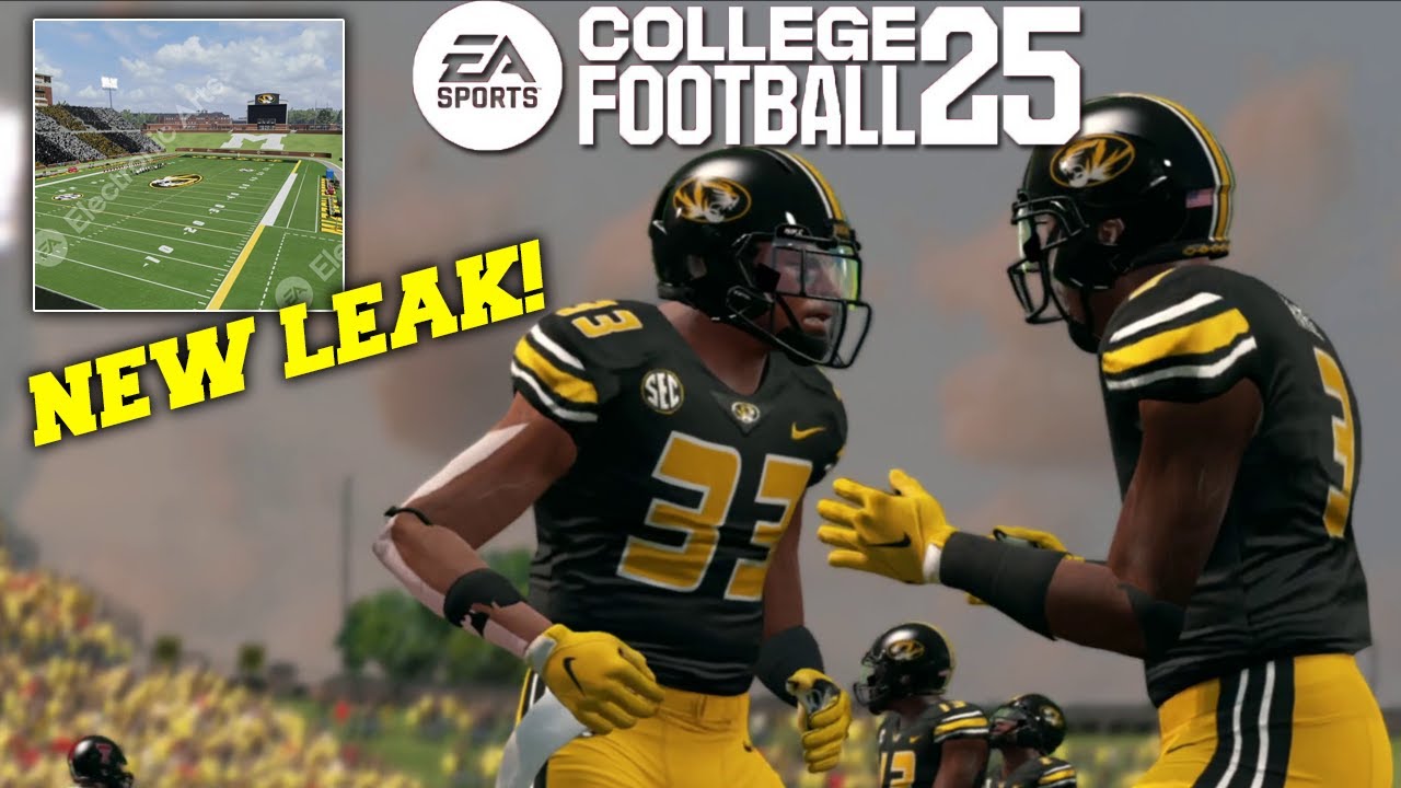 LEAKED Renderings of Mizzou Stadium from EA Sports College Football 25 ...