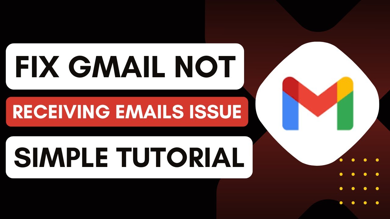 Gmail Not Receiving Emails Issues! [How To Fix] - YouTube
