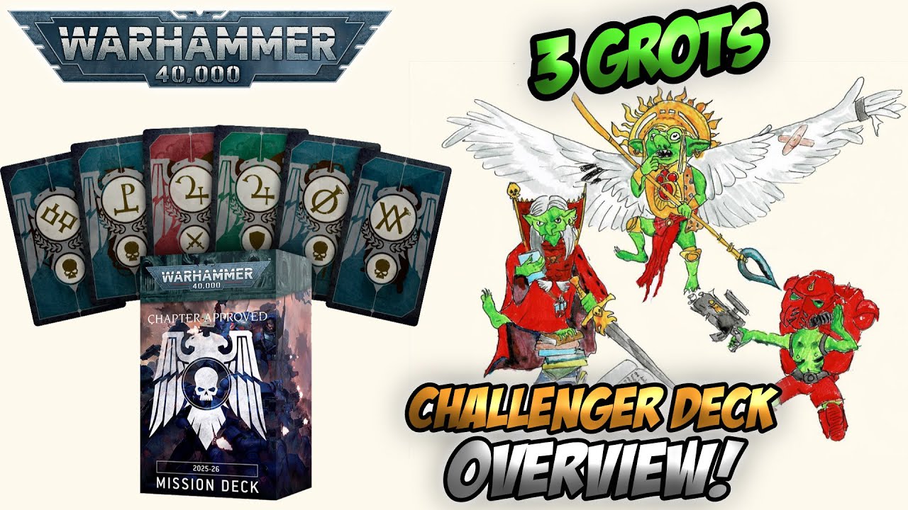 The 3 Grots discuss the new Challenge Cards (Chapter Approved 2025 ...