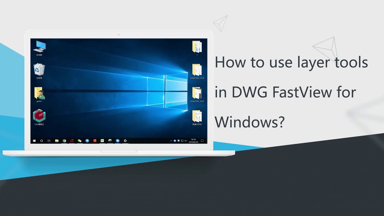 How to use the layer commands in DWG FastView for Windows? - YouTube