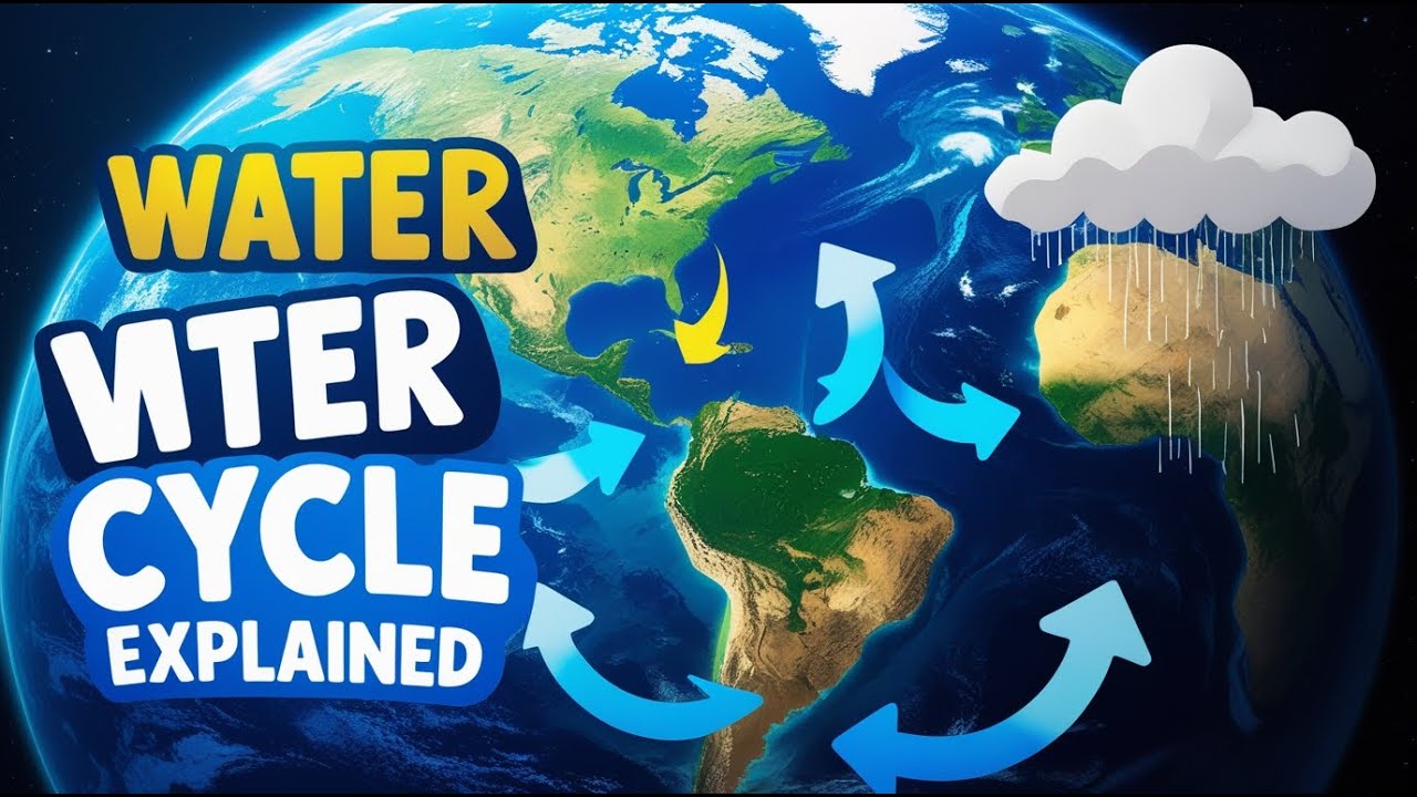 The Water Cycle Explained 🌧️ From Ocean to Cloud to You #WaterCycle # ...