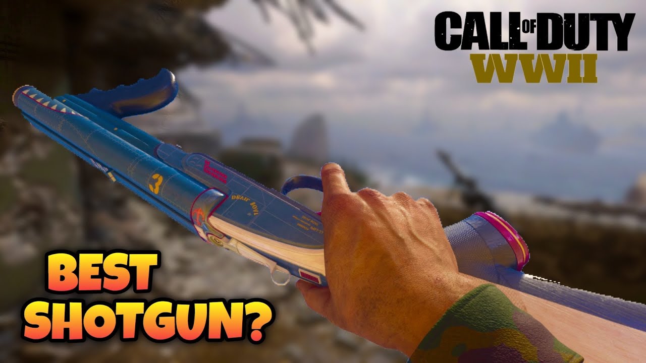 Top 5 Best Shotguns Currently In COD WW2 (Call Of Duty WW2) - YouTube