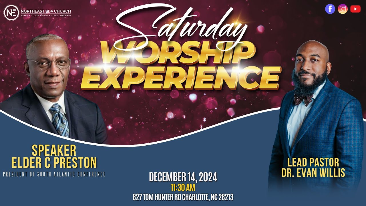 Sabbath Service 12/14/2024 | Pastor Calvin Preston - YouTube