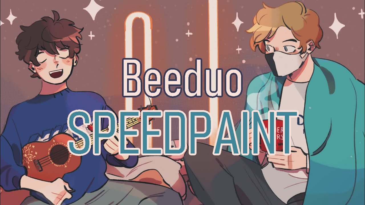 the beeduo sleepover! - tubbo and ranboo (speedpaint) - YouTube