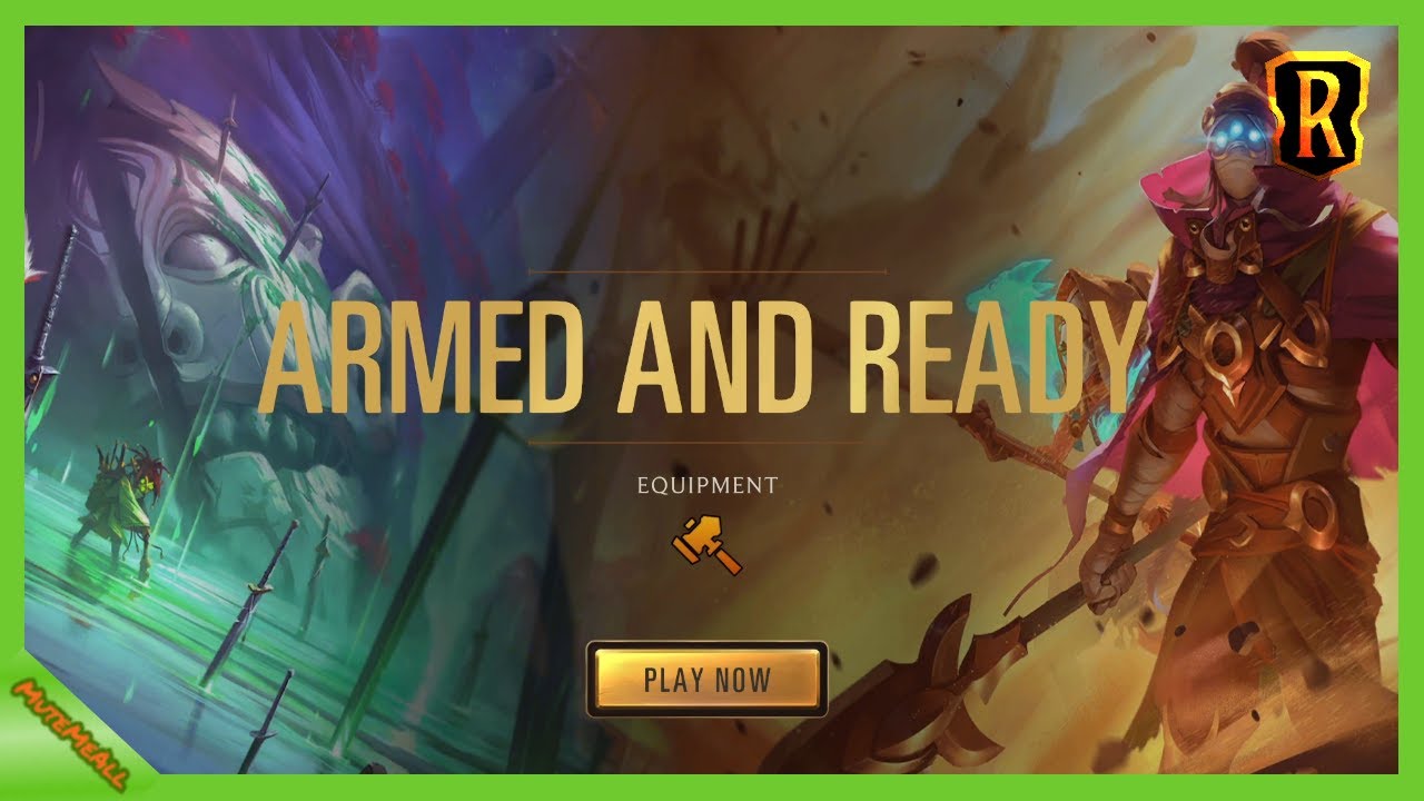 |LoR| Challenge: ARMED AND READY | Tutorial 53: Equipment | - YouTube