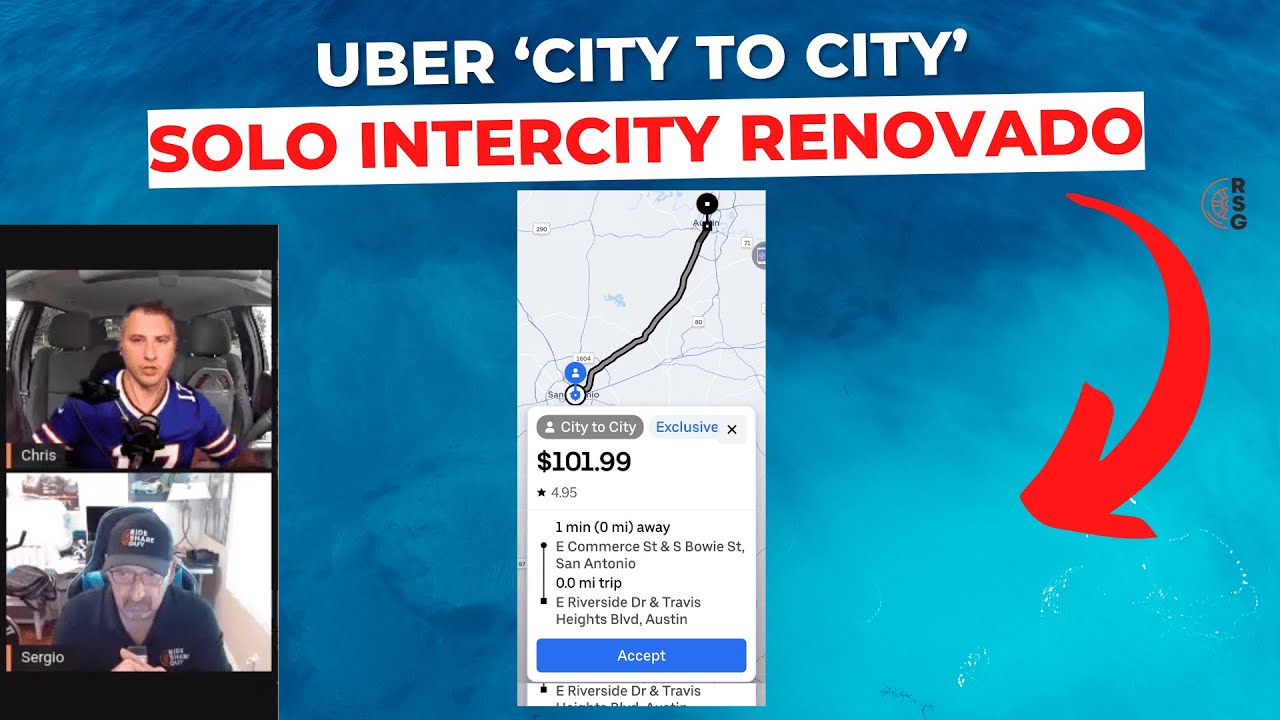 Uber City To City: ¿Es simplemente el cambio de nombre de Uber Intercity? - YouTube