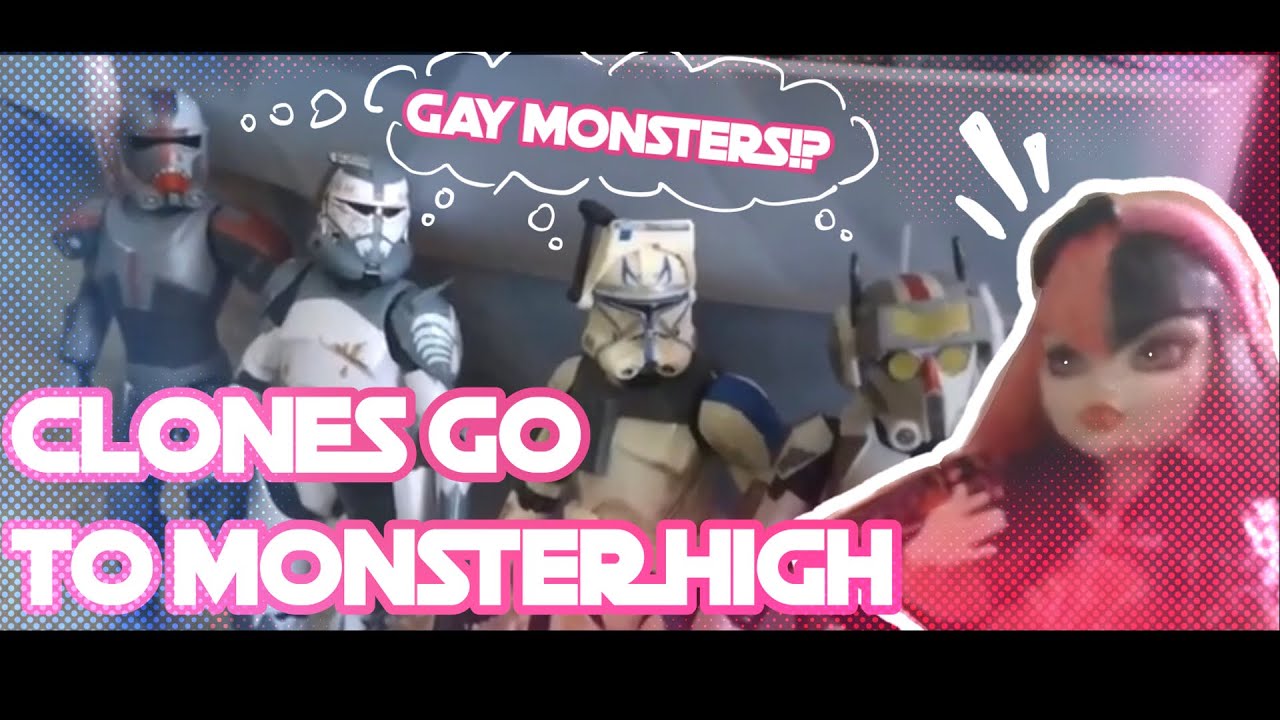 Clones Go To Monster High! part 1 - YouTube