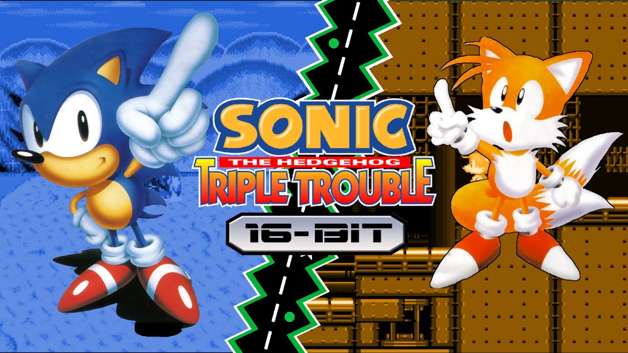 Sonic Triple Trouble 16-Bit | Sonic and Tails Story Mode - YouTube