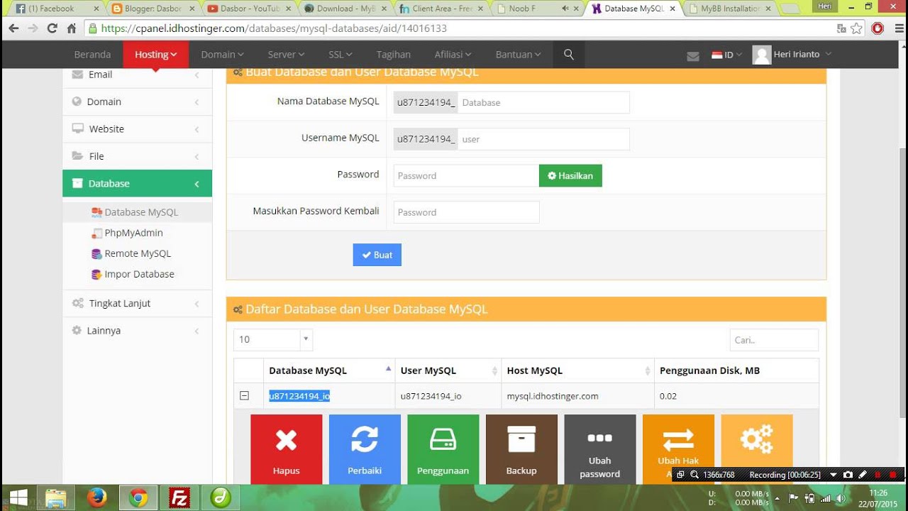 Tutorial Install Mybb Forum in free Hosting - YouTube