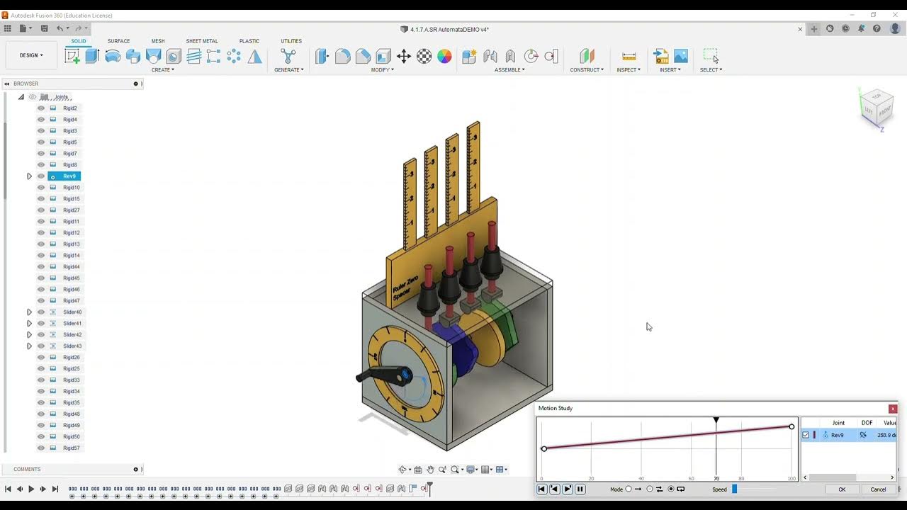 Automata Simulation: Creating a Motion Study - YouTube
