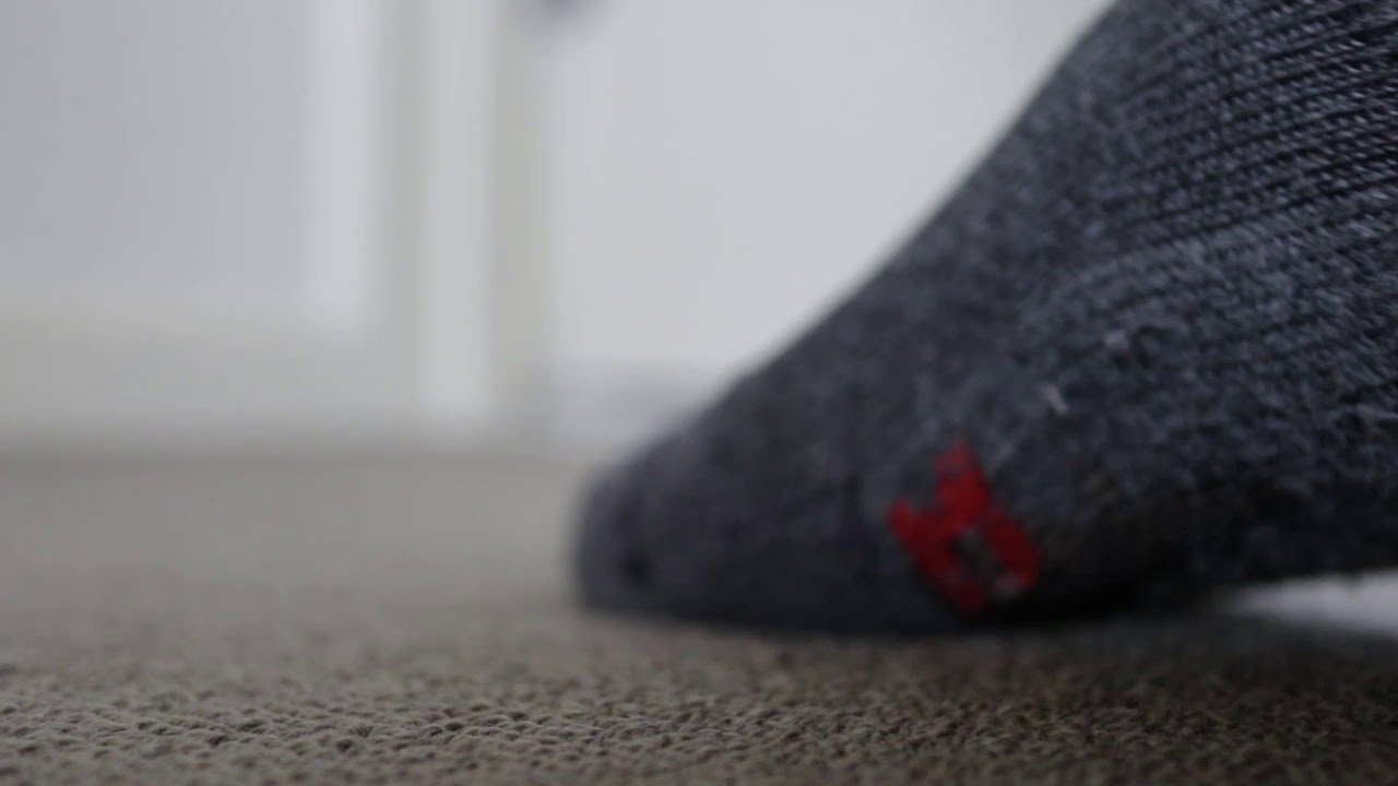 Royalty Free | Stock Footage | putting on a sock - YouTube