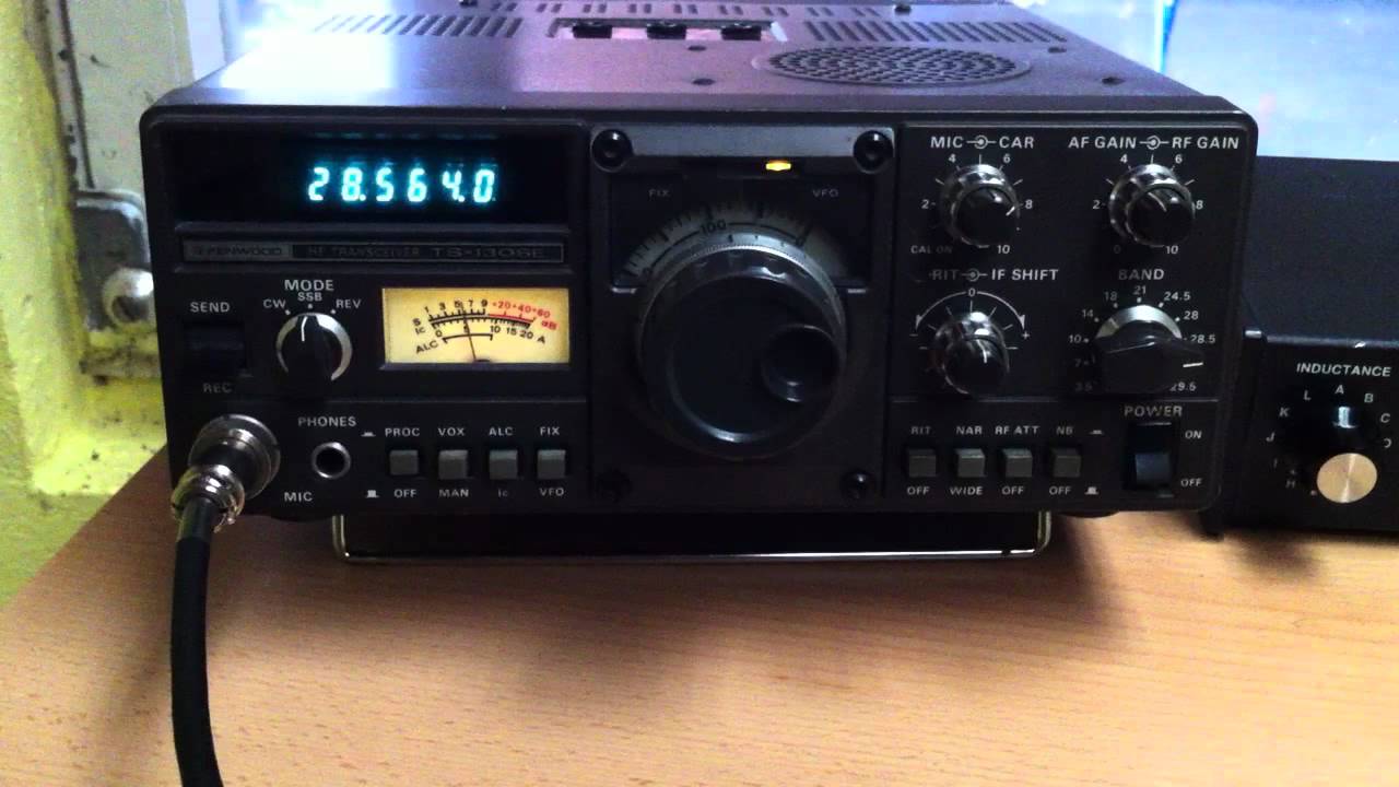 KENWOOD TS 130SE QSO with W0YR - YouTube